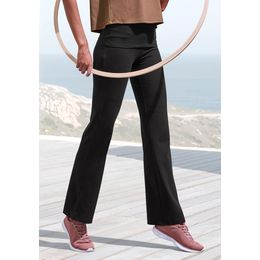active by Lascana LASCANA ACTIVE Leggings schwarz Gr. XS (32/34) f&uuml;r Damen. Bequem. Nachhaltig.