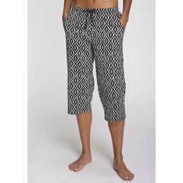 Vivance Dreams Caprihose mehrfarbig Gr. 36/38 f&uuml;r Damen. Mit Allover-Druck. Basic. Nachhaltig.