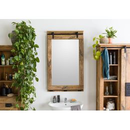 Spiegel Mango 65x6x110 natur lackiert RAILWAY #183