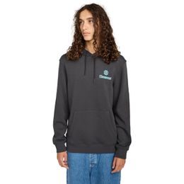 Hoodie Element "Epic", Herren, Gr. S, off schwarz, Obermaterial: 55% Walkfrottier, 25% Walkfrottier, 20% Microfaser;, Sweatshirts Hoodie
