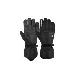 Skihandschuhe Reusch "Snow King", Damen, Gr. 7.5, schwarz-wei&szlig; (schwarz, wei&szlig;), 94% Polyester, 6% Polyurethan, mehrfarbig, Handschuhe, aus atmungsaktivem Material