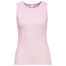 Gina Damen Top mit Rippstruktur