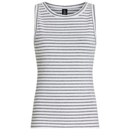 Gina Damen Top mit Rippstruktur
