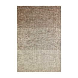 Pharao24.de Melierter Wohnzimmerteppich in Beige Grau Braun 300 cm breit