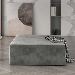 Pharao24.de Hocker Couchhocker aus Samt in quadratischer Form