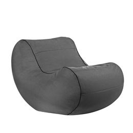 Pharao24.de Sitzsack als Sessel Anthrazit