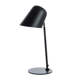 Pharao24.de Tischleuchte in Schwarz 50 cm hoch