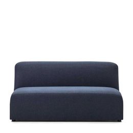 Pharao24.de 2-Sitzer Modulsofa Dunkelblau 150 cm breit 89 cm tief