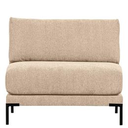 Pharao24.de Sofa Modulsofa Element mit Fu&szlig;gestell aus Metall und einem Sitzplatz