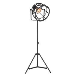 Pharao24.de Industriedesign Stehleuchte aus Metall 170 cm hoch