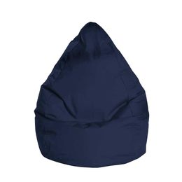 Pharao24.de Sitzsack in Blau f&uuml;r Wohnzimmer