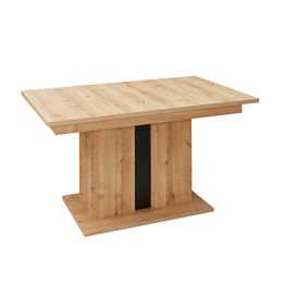 Pharao24.de Esstisch in modernem Design einer Einlegeplatte