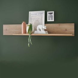 Pharao24.de Wohnzimmer Wandboard in Wildeichefarben 150 cm breit