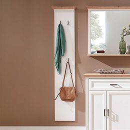Pharao24.de Garderobe im Landhausstil Wei&szlig; und Eichefarben