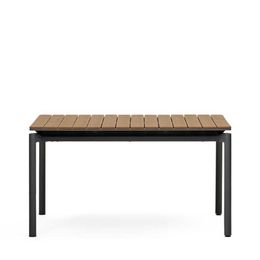 Pharao24.de Outdoor Ausziehtisch in modernem Design einer Einlegeplatte