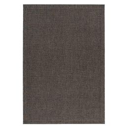 Pharao24.de Gewebter Teppich in Taupe 1 cm hoch