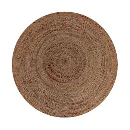Pharao24.de Jute Teppich im Landhausstil Beige