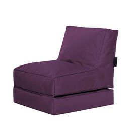 Pharao24.de Liege Sitzsack in Violett outdoor
