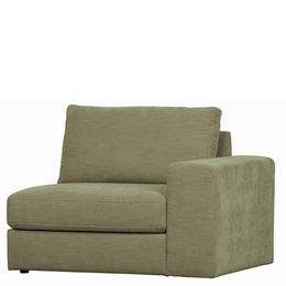 Pharao24.de Sofa Element Graugr&uuml;n Einsitzer Armlehne rechts
