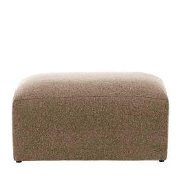 Pharao24.de Couchhocker in Beige Chenillegewebe