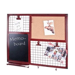 Pharao24.de Memotafel in Rot Metall