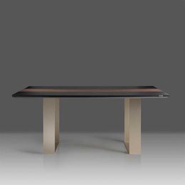 Pharao24.de Esszimmer Tisch in modernem Design B&uuml;gelgestell