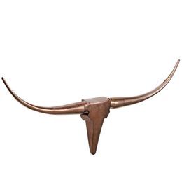 Pharao24.de Deko Objekt Bulle Metall in Bronzefarben Aluminium