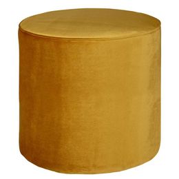 Pharao24.de Sitzhocker Pouf in Gelb modern