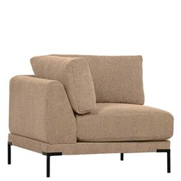 Pharao24.de Ecksofa Element Loungesofa mit Armlehne und einem Sitzplatz