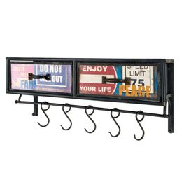 Pharao24.de Haken Garderobe in Bunt Metall