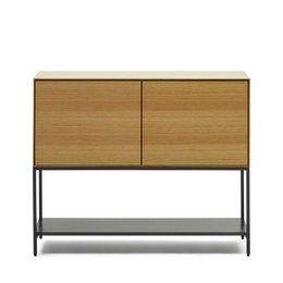 Pharao24.de Moderne Anrichte 98 cm breit - 80 cm hoch Eichefarben