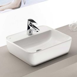 Pharao24.de Keramikwaschbecken in Wei&szlig; 45 cm breit