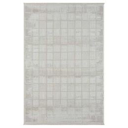 Pharao24.de Fliesenmuster Teppich in Beige und Cremefarben modernes Design