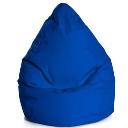 Pharao24.de Sitzkissen in Blau Microfaser