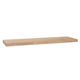 Pharao24.de Wand Regal Holzoptik in Plankeneiche 78 cm breit - 25 cm tief