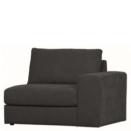 Pharao24.de Einsitzer Sofa in Anthrazit Armlehne rechts