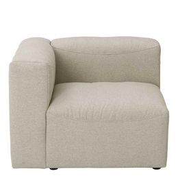 Pharao24.de Modulsofa Eckelement in Cremefarben Made in Germany