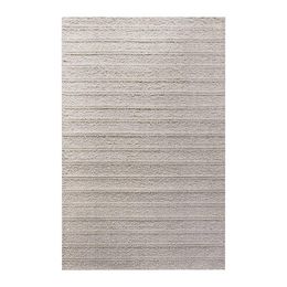 Pharao24.de Skandi Teppich Wohnzimmerteppich in Cremewei&szlig; 230 cm breit