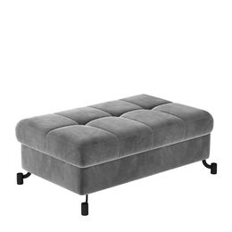 Pharao24.de Polsterhocker Couchhocker mit Truhe und Schaumstoffpolsterung
