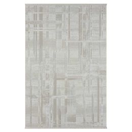 Pharao24.de Moderner Teppich in Beige und Cremefarben dezent gemustert