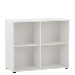 Pharao24.de B&uuml;ro Standregal Made in Germany 100 cm breit - 84 cm hoch