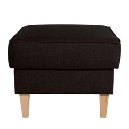 Pharao24.de Hocker im Landhausstil Flachgewebe und Buche Massivholz