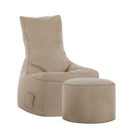 Pharao24.de Sessel als Sitzsack Khaki