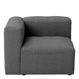 Pharao24.de Modernes Modulsofa Element in Anthrazit Made in Germany