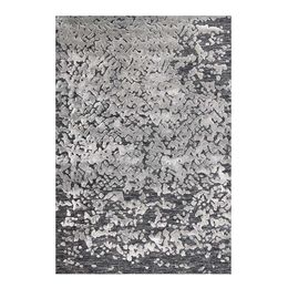 Pharao24.de Kurzflor Teppich in Grau und Beige 2 cm hoch