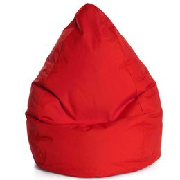 Pharao24.de Bodenkissen in Rot Microfaser