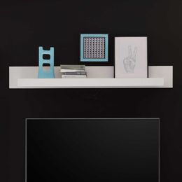 Pharao24.de Wandboard in Wei&szlig; 150 cm