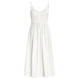 Gina Damen Kleid mit gesmoktem Brustbereich