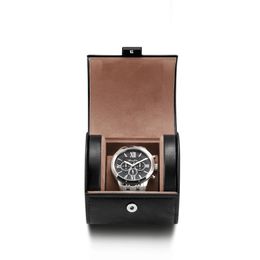 Uhrenrolle Thomas Sabo "f&uuml;r eine Uhr, Reiseetui, Uhrenaufbewahrung, Geschenk, CASE004", schwarz,, beige, Aufbewahrungsboxen, Damen&Oslash;:9,5cm, Kunstleder, &Oslash;:9,5cm