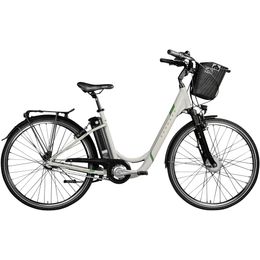 Z&uuml;ndapp E-Bike Z&Uuml;NDAPP "Z510" Gr. 48, wei&szlig; (antique wei&szlig;), Elektrofahrr&auml;der, 48cm, 28 Zoll (71,12cm), E Bike 28 Zoll Damenfahrrad ab 155 cm mit 3 Gang Nabenschaltung